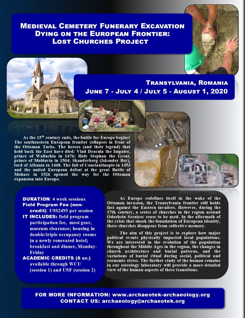 Medieval Cemetery Funerary Excavation - Living and Dying on the Edge of ...