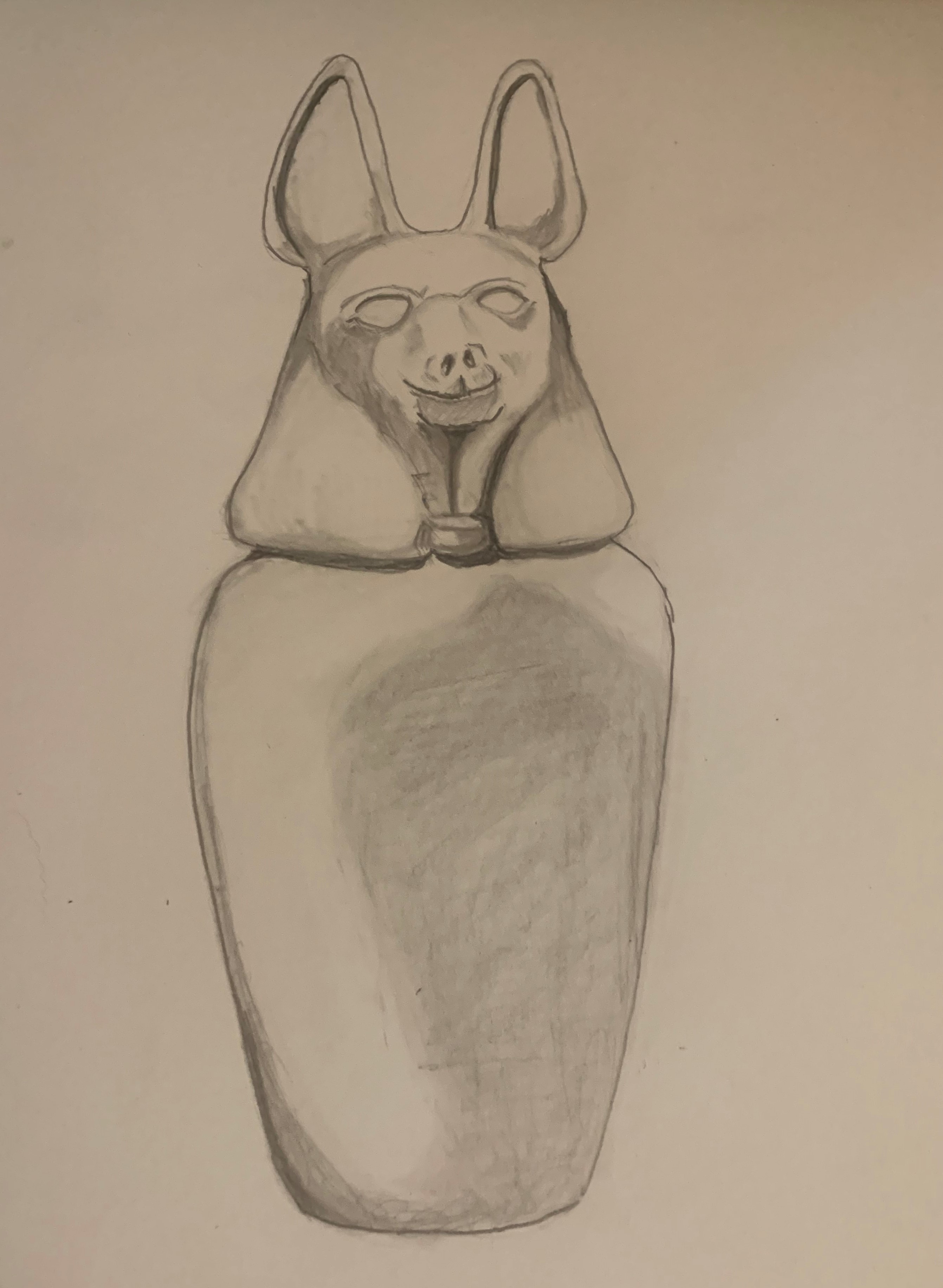 How To Draw Canopic Jars