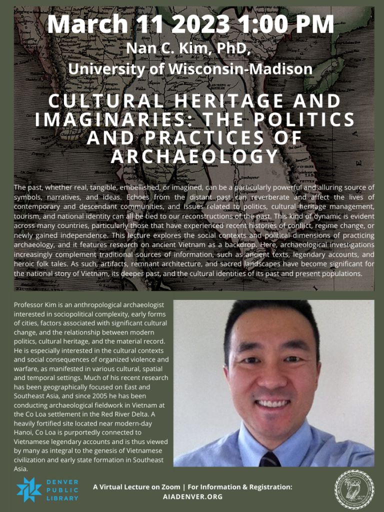 AIA Event Listings - Cultural Heritage and Imaginaries: The Politics ...