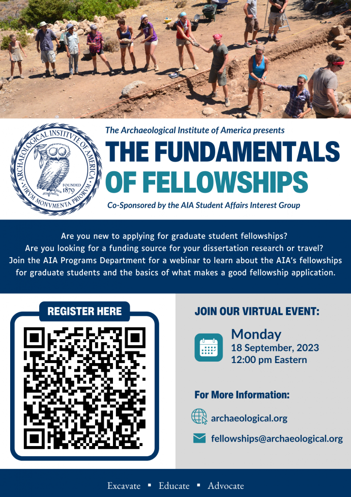 AIA Event Listings - The Fundamentals of Fellowships - AIA Programs Department/AIA Student ...