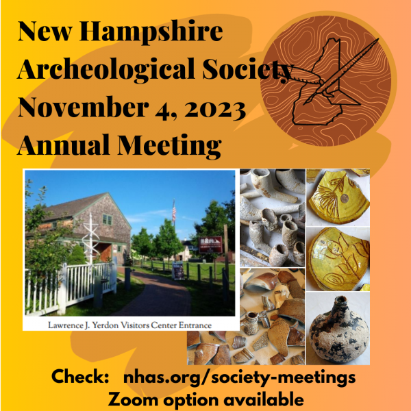 AIA Event Listings - New Hampshire Archeological Society Annual Meeting - New Hampshire ...