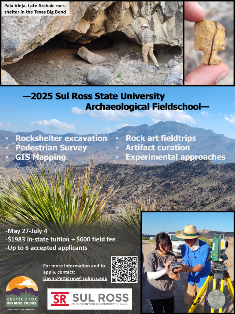 Pala Vieja Fieldschool - Archaeological Fieldwork Opportunities Bulletin (AFOB)